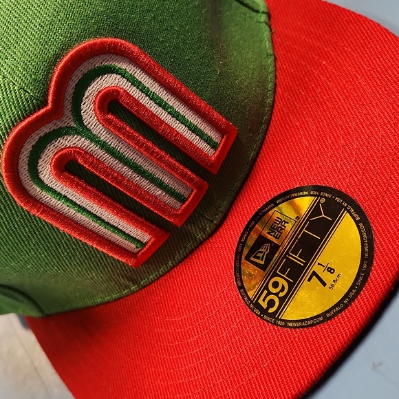 New Era | Accessories | Nwt New Era Mexico 59fifty Baseball Cap ...